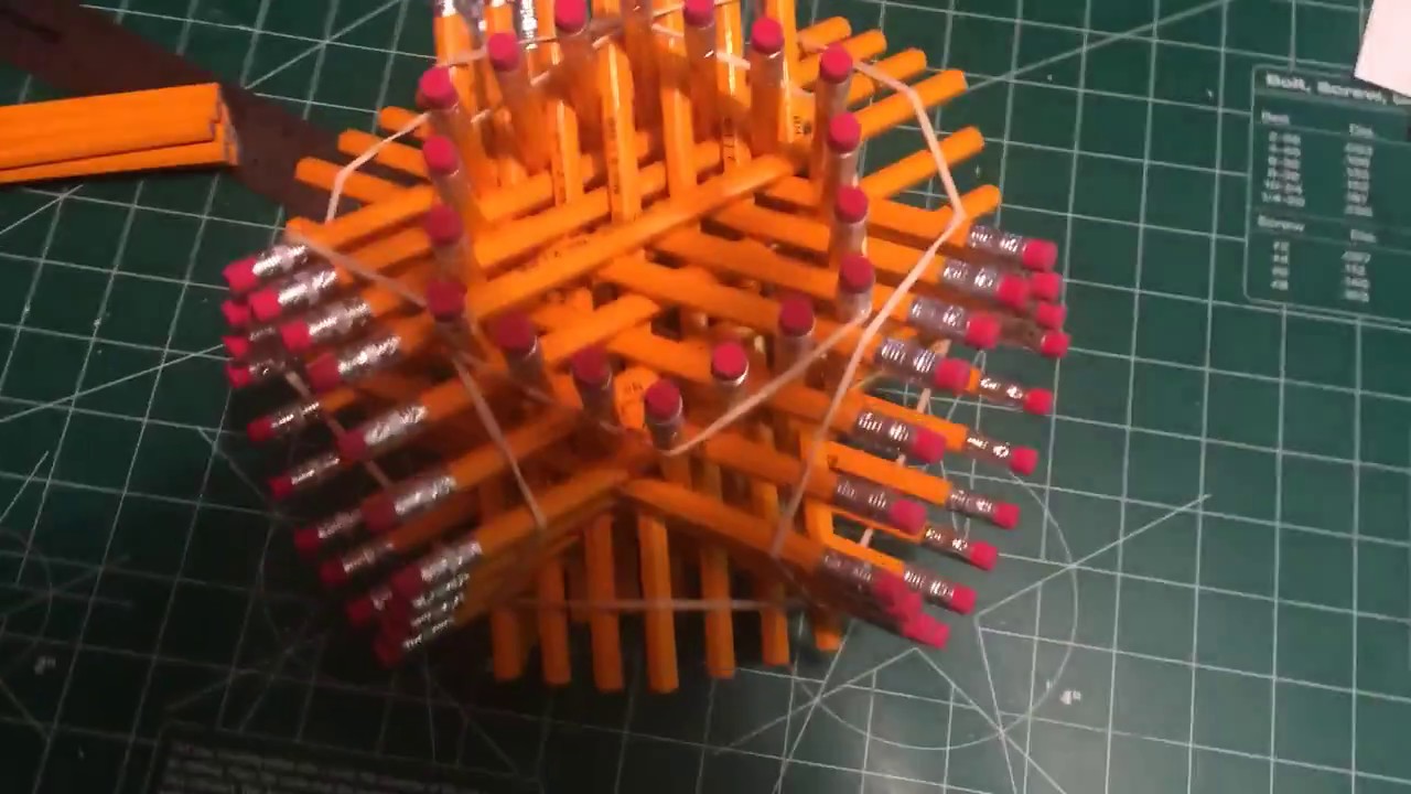 72 Pencils Hexastix Math Puzzle - YouTube