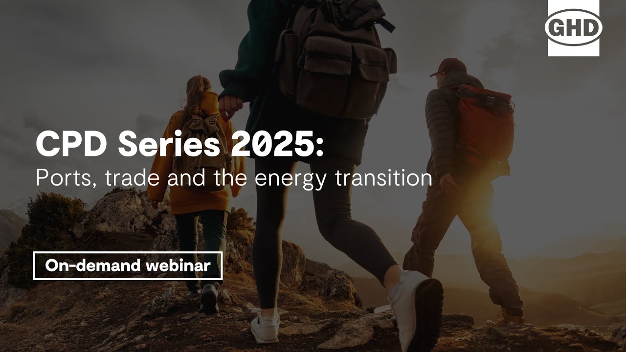 CPD Series 2025 - Ports, trade and the energy transition | Webinar ...