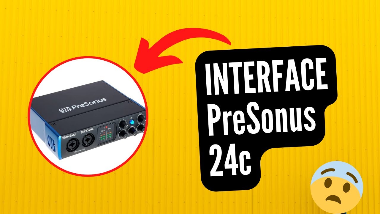 PLACA DE INTERFACE (AÚDIO) PreSonus STUDIO 24C! A MELHOR ESCOLHA DO ...