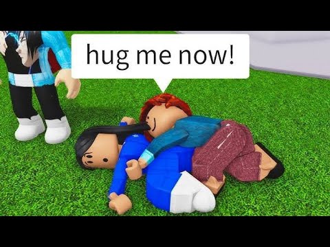 Roblox funnest game ever😂😂 "Hug people simulator" #roblox - YouTube