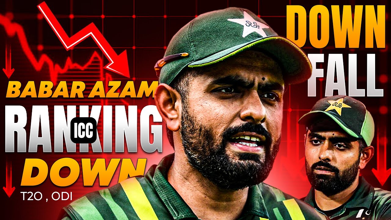 Babar Azam Downfall📈 in ICC Ranking 📊 T20 ,ODI and Test 🏏| Babar Azam ...