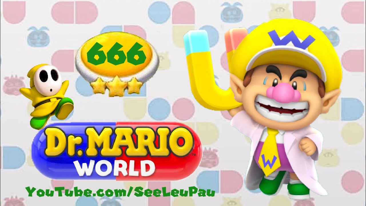 Dr. Mario World - Stage 666 (3 stars) - YouTube