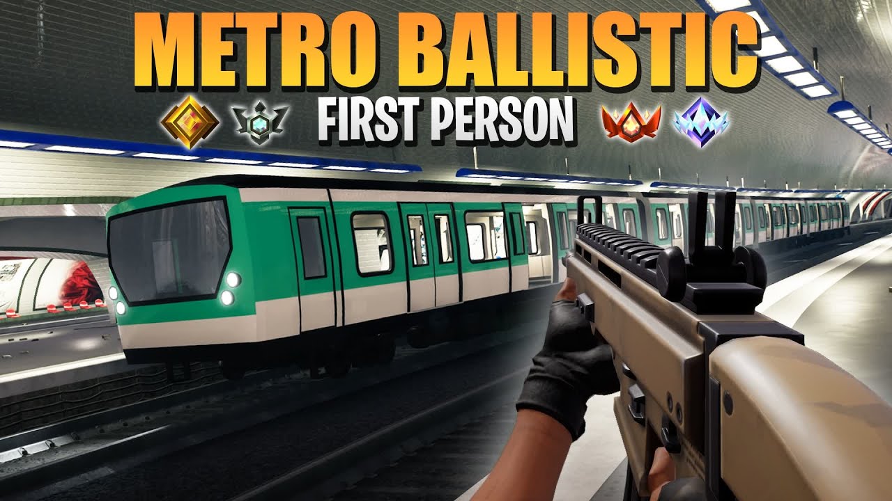 FORTNITE - FIRST PERSON METRO BALLISTIC CREATIVE MAP - YouTube