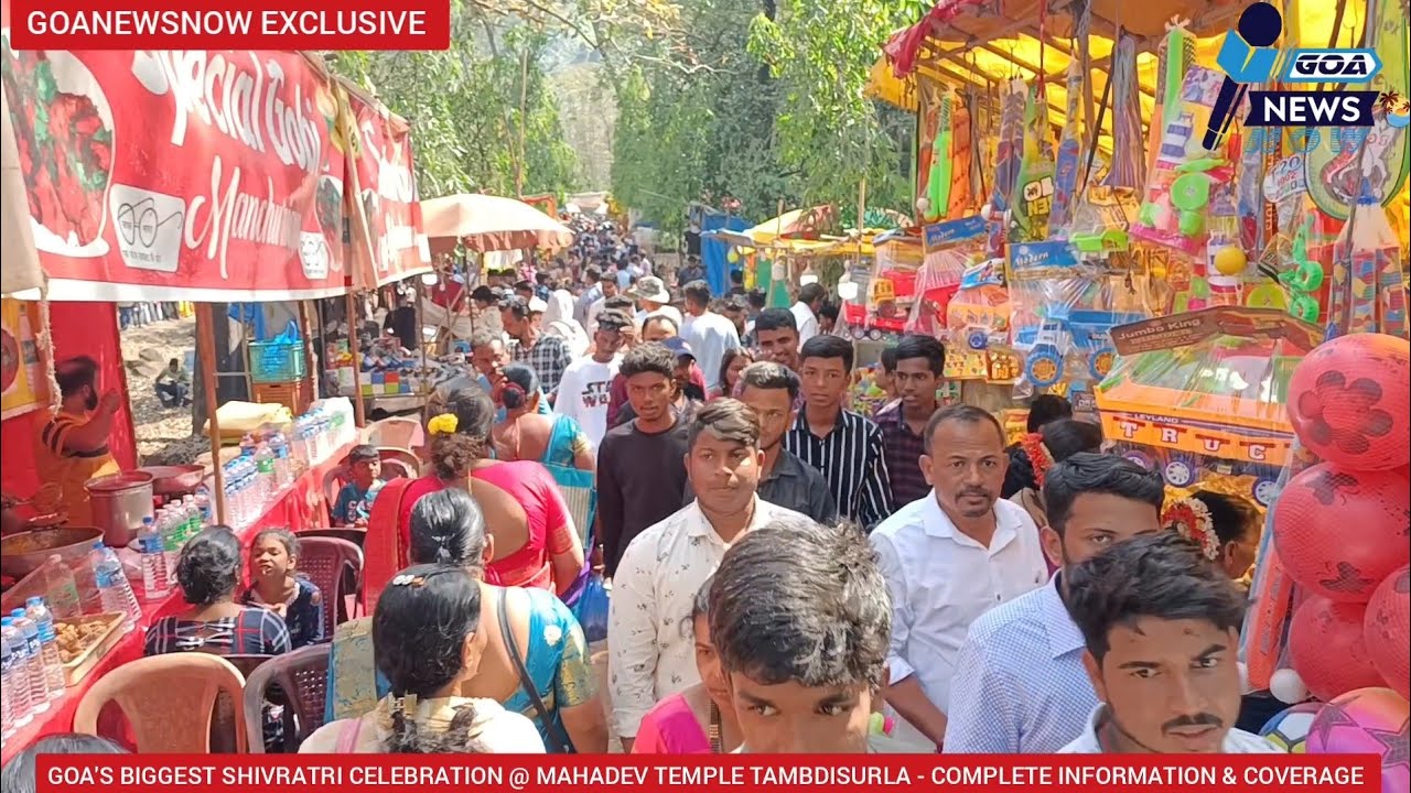 🙏 FIRST TIME IN GOA MEDIA! GOA'S BIGGEST! ATMOSPHERE OF DEVOTION! FUN ...