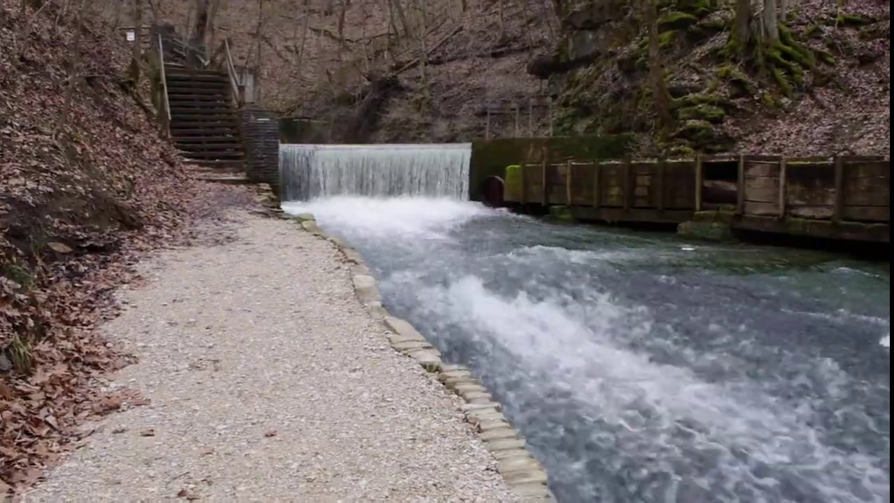 Water Wheel Dam Runoff - YouTube