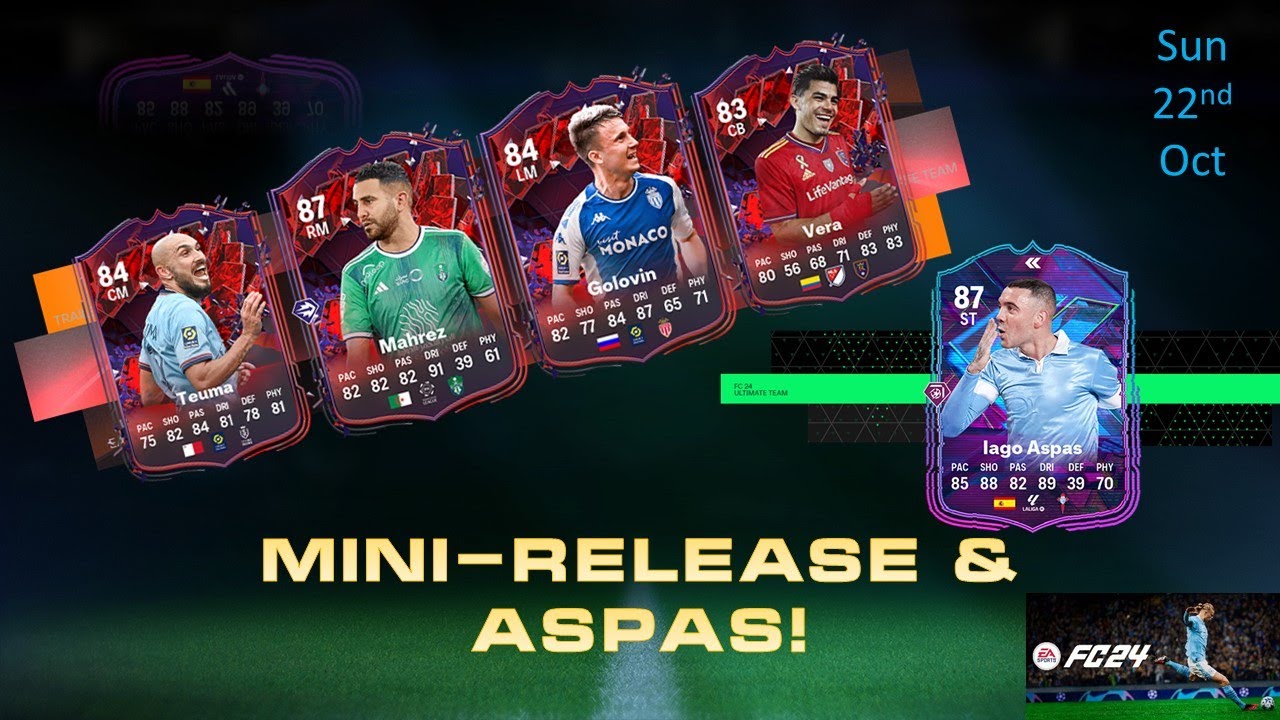 FC24 | Trailblazers Team 2 Mini Release - and Flashback Iago Aspas ...