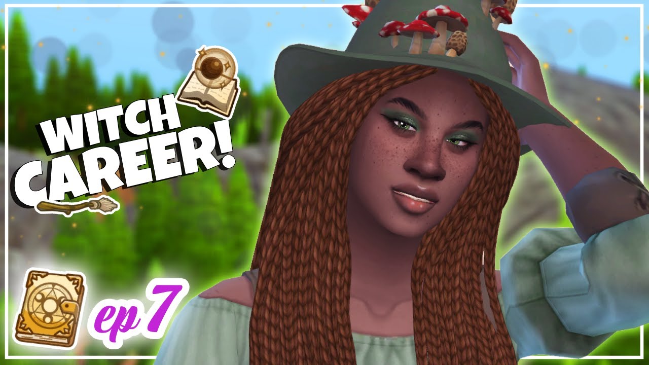 this mod adds a WITCH career in The Sims!🧙‍♀️ The Sims 4: Realm of ...