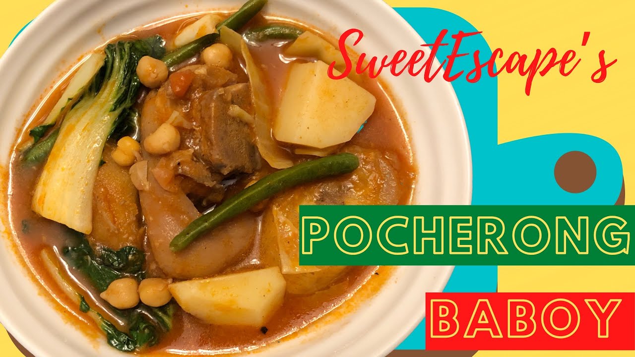 HOW TO MAKE PORK POCHERO | with CHAPTER TIME STAMP | SweetEscape - YouTube