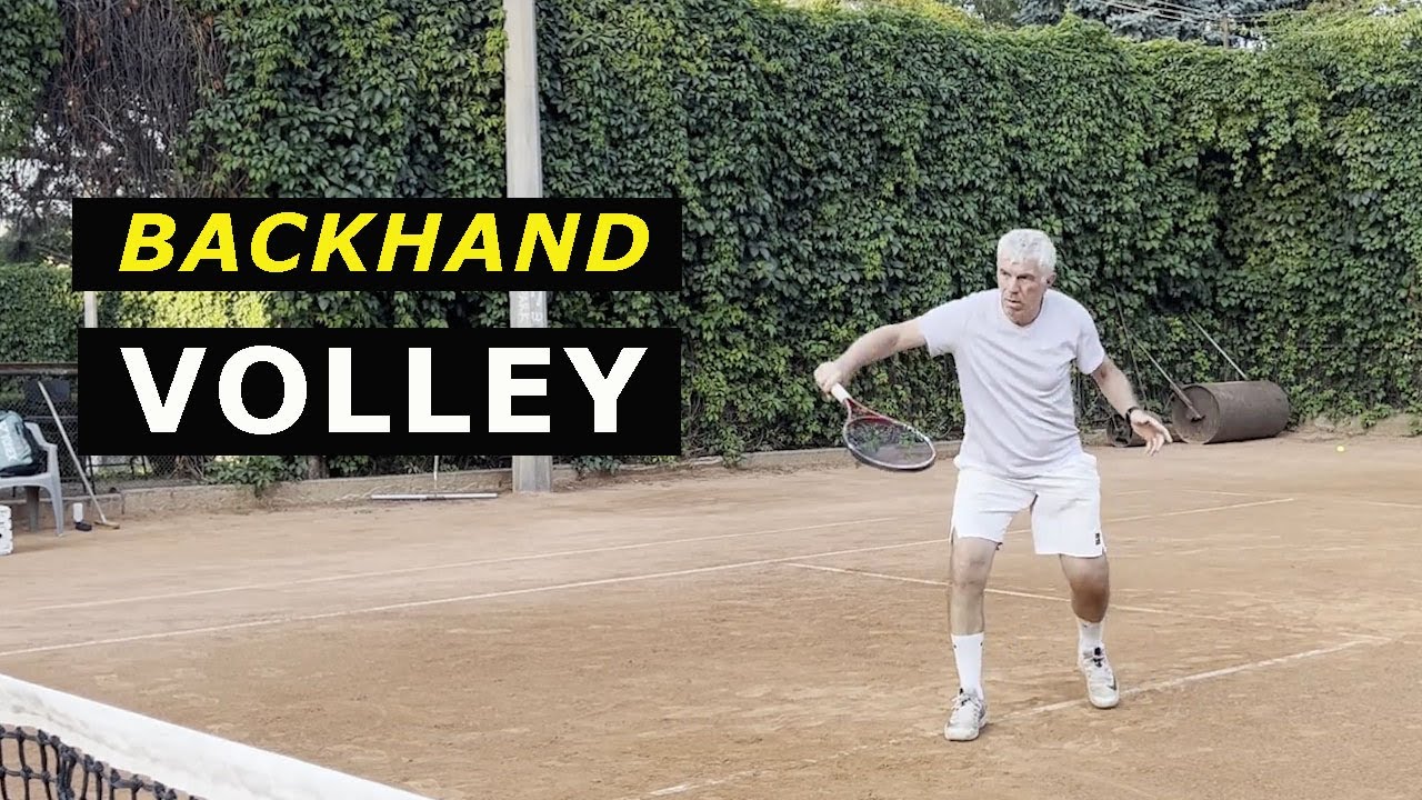 Mastering the Backhand Volley: Grip, Technique, and Footwork Tips - YouTube