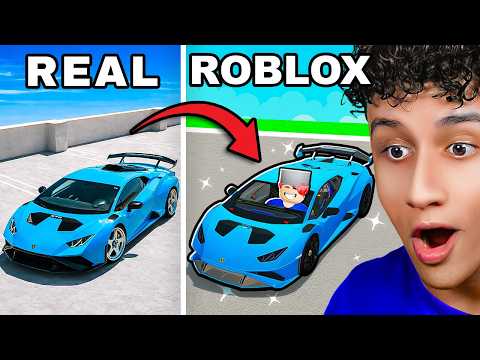 We Recreated Our IRL CARS In Roblox!
