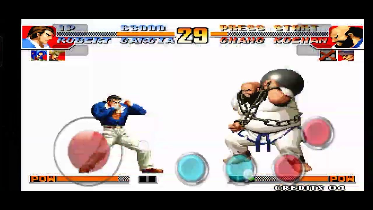 King of fighter 97 Robert VS Team Kim Chang & Choi Double KO - YouTube