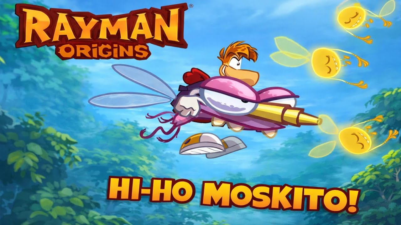 Hi-Ho Moskito! | Rayman Origins | Walkthrough, Gameplay, No Commentary ...