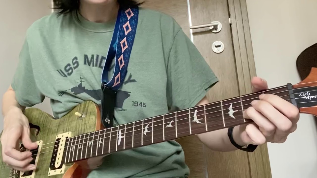 Fingerpicking on PRS SE Zach Meyers guitar - YouTube