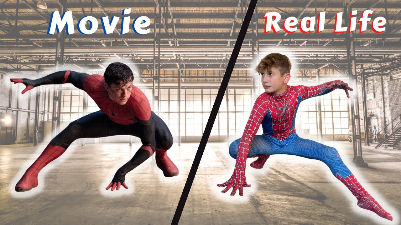 Spider-Man Stunts In Real Life **11 year-old stuntman** - YouTube