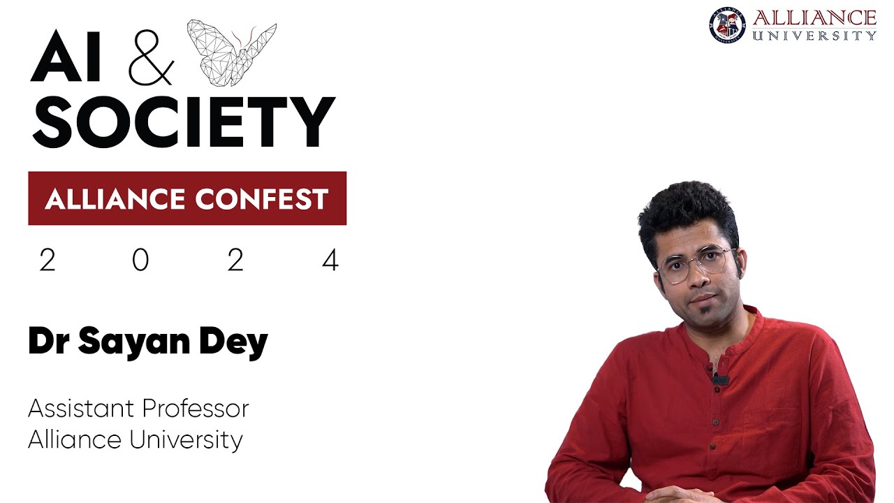 Dr. Sayan Dey | AI & Society Alliance Confest 2024 | Interview - YouTube