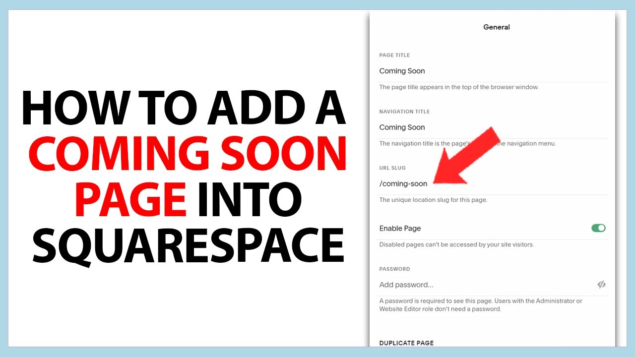 How To Add A Coming Soon Page On Squarespace In 2024 YouTube how-to-add-a-coming-soon-page-on-squarespace-in-2024-youtube