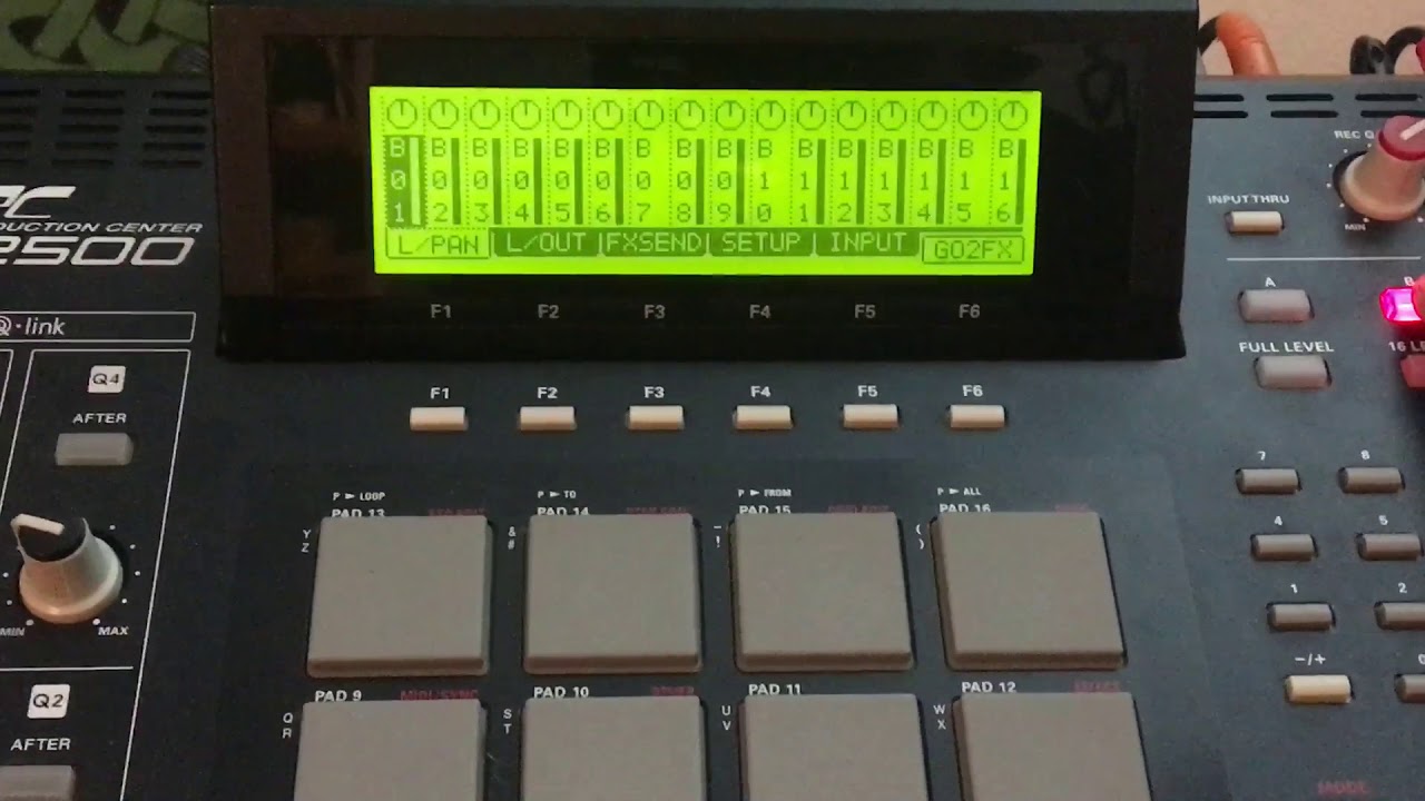 Mpc 2500 Step Editing and Mixer Automation - YouTube