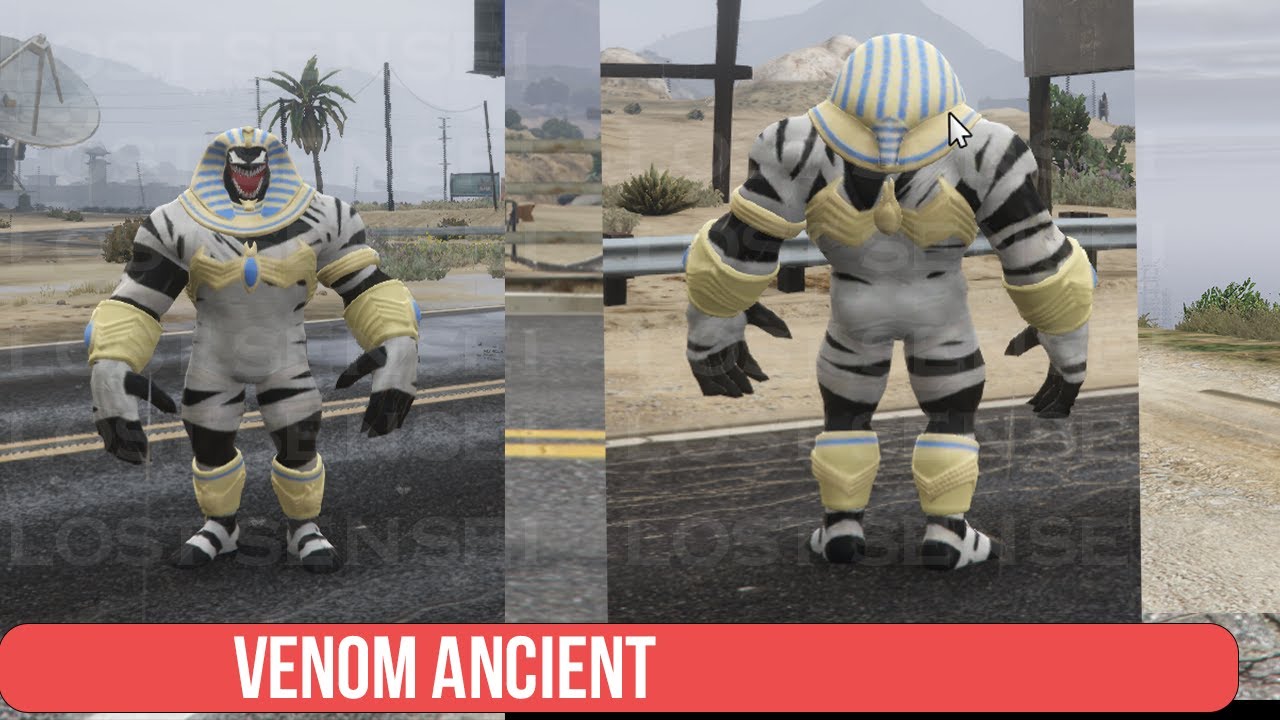 Venom ancient DC GTA V PED / MOD - YouTube