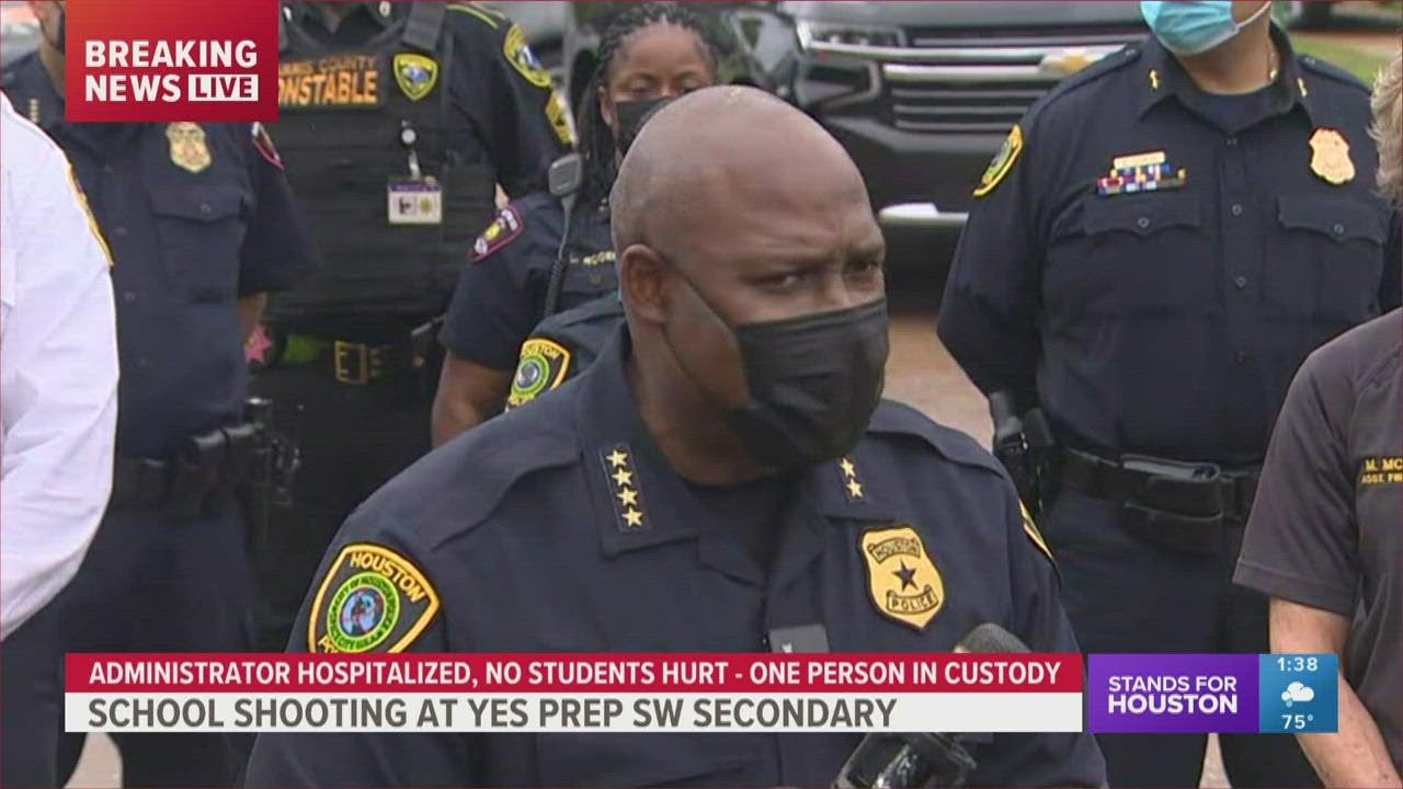 HPD Chief Troy Finner gives update on school shooting - YouTube