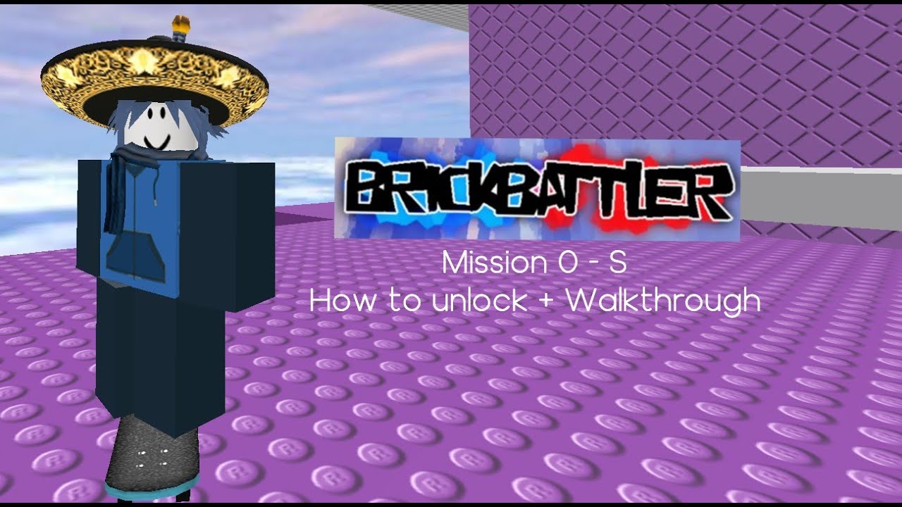 ROBLOX BRICKBATTLER - How to unlock Prologue secret mission - YouTube