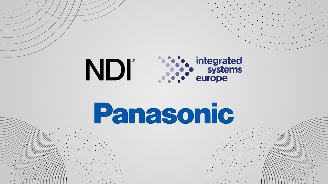 ISE 2023 NDI & Panasonic - YouTube