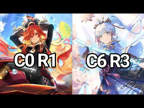 C0 Mavuika & C6 Ayaka New 6.7 Spiral Abyss#genshinimpact