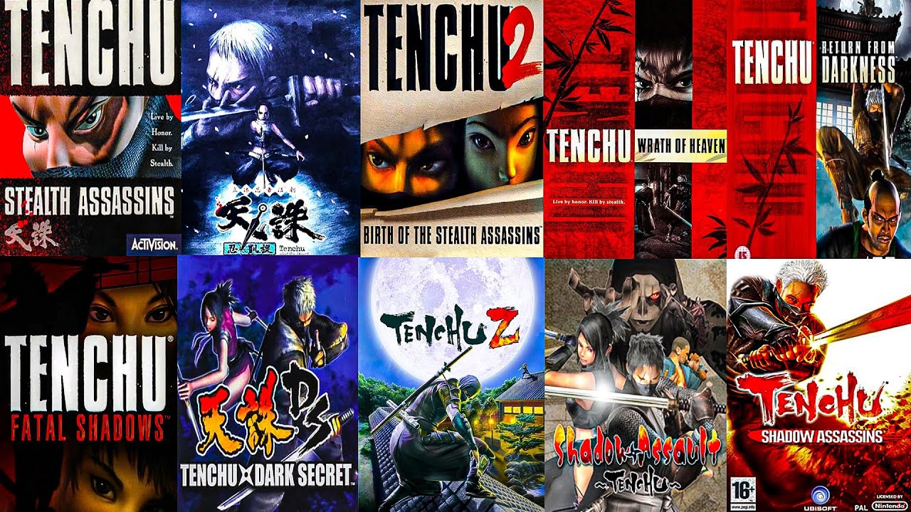 The Evolution of TENCHU Games (1998-2010) - YouTube