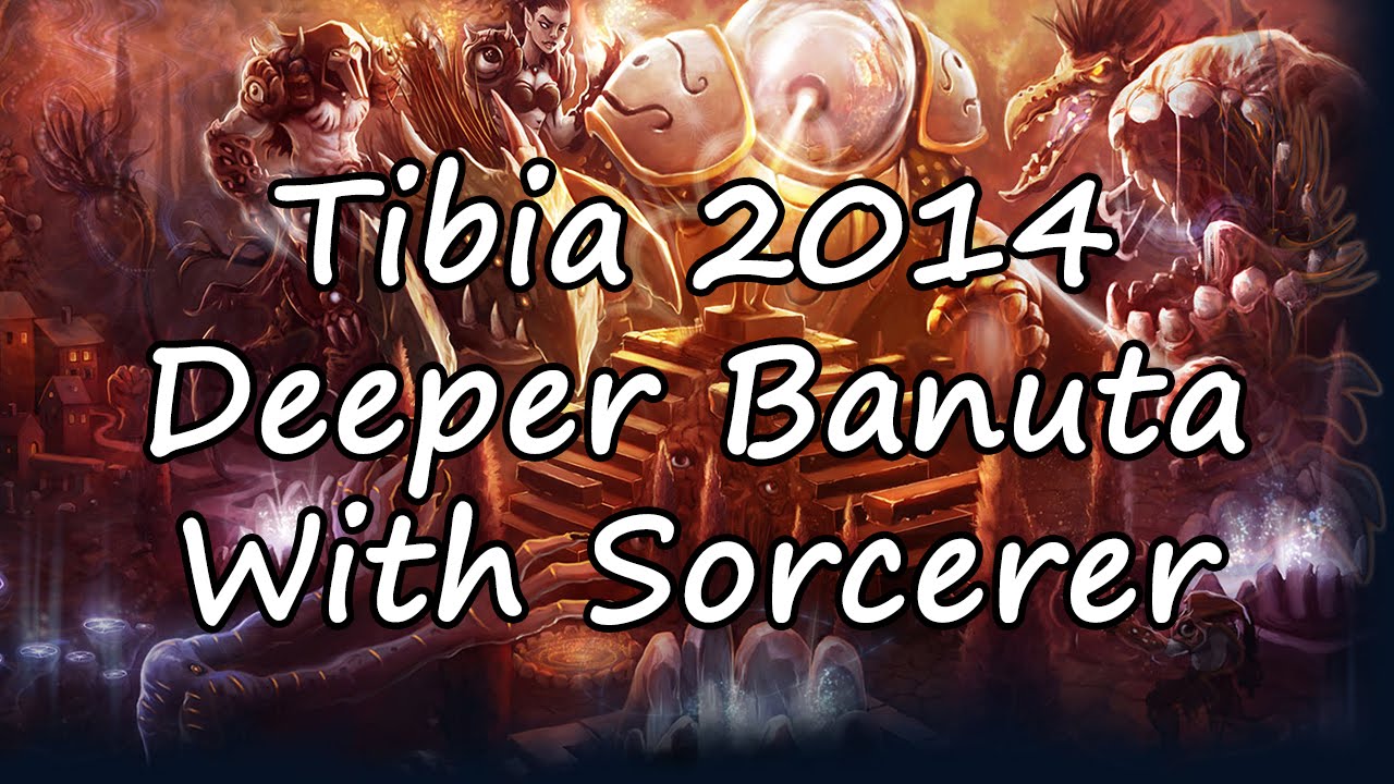 Tibia - Deeper Banuta - Level 300 Master Sorcerer - YouTube