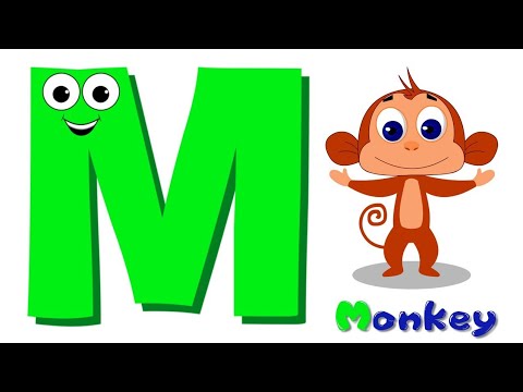 letter M phonic song | phonic song of M for kids |Toddlers learning ...