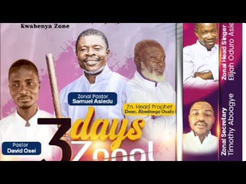 1st Day of Prayers..... Sermon time Zonal Pastor Samuel Asiedu... - YouTube