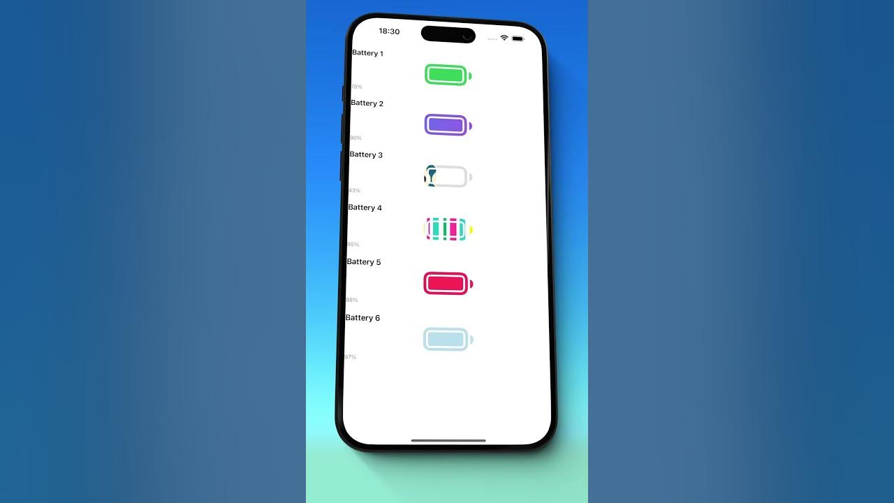 🔥 Elevate Your SwiftUI Projects with Dynamic Battery Progress Bars! 🔋 - YouTube