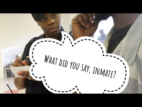 “You are an inmate!” Here is why the inmate label protects prison staff ...