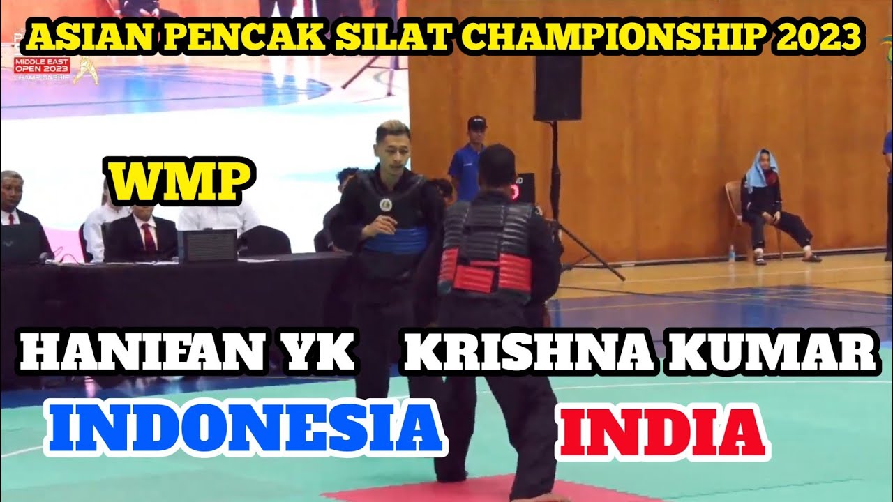 HANIFAN YK (INDONESIA) VS KRISHNA KUMAR (INDIA) - ASIAN PENCAK SILAT ...