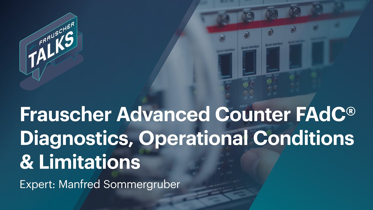 Frauscher Advanced Counter FAdC® Diagnostics - YouTube