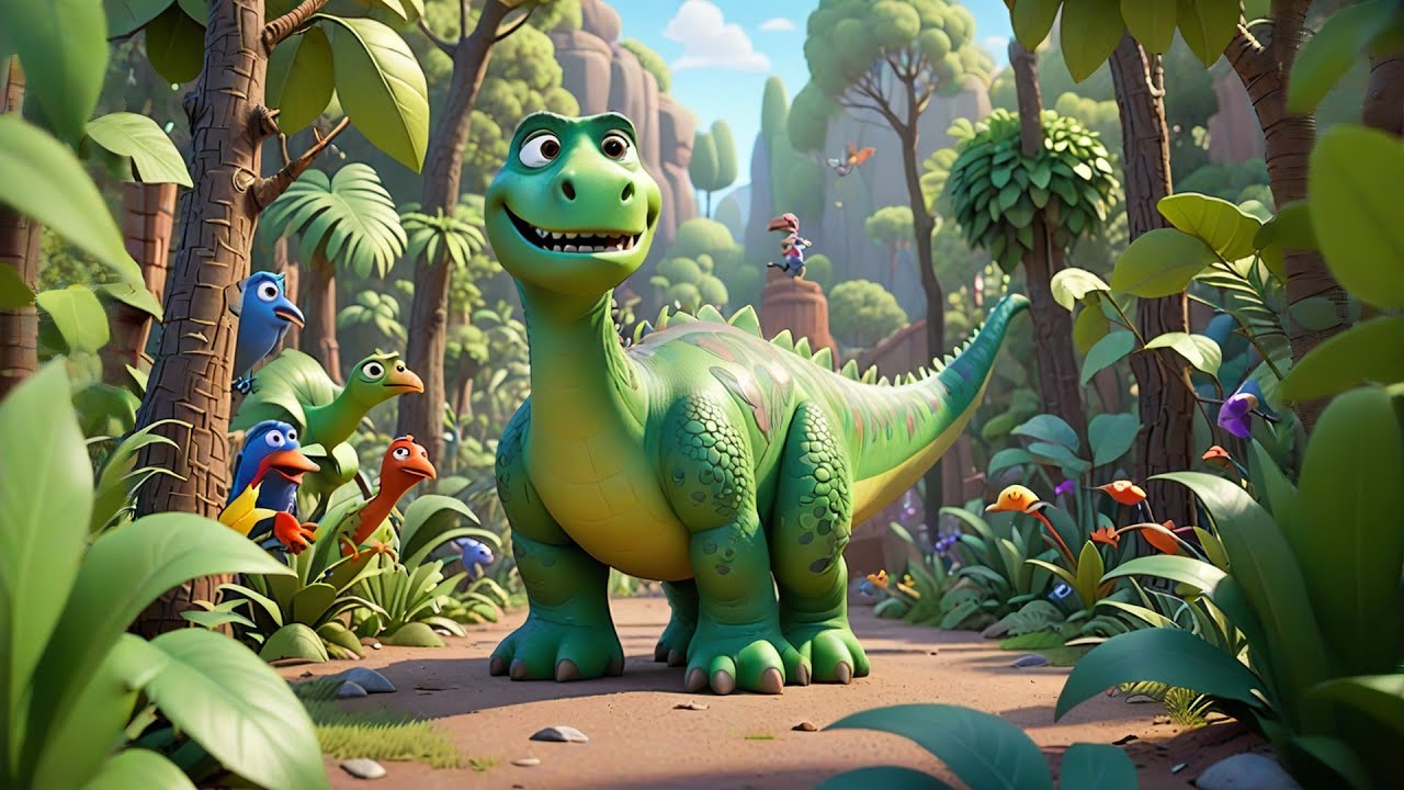 The Dinosaur Who Lost His Roar 🦖🤫 | Engaging Nursery Rhyme for Kids - YouTube