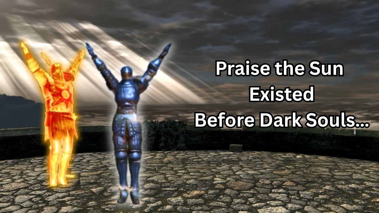 The FIRST Appearance of Praise the Sun Was Not In Dark Souls! It Was In ...