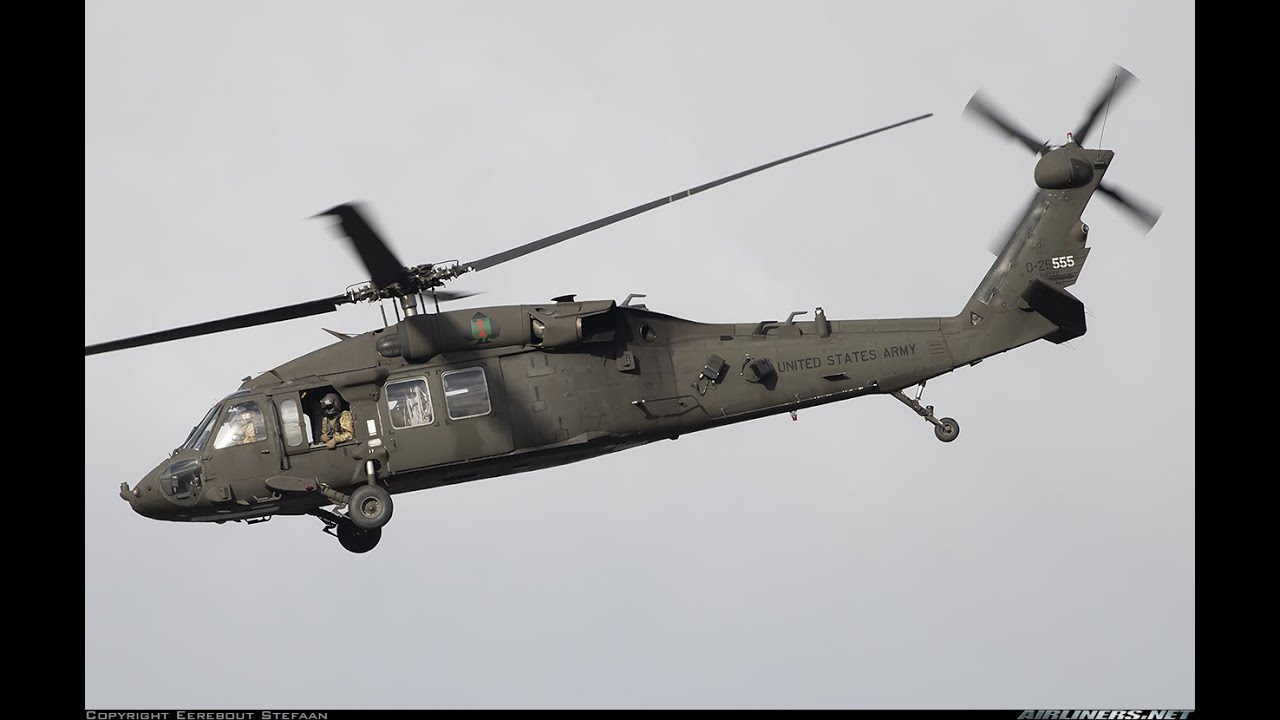 Another Epic Rotor Sound of the U.S Army Sikorsky UH-60L Blackhawk ...