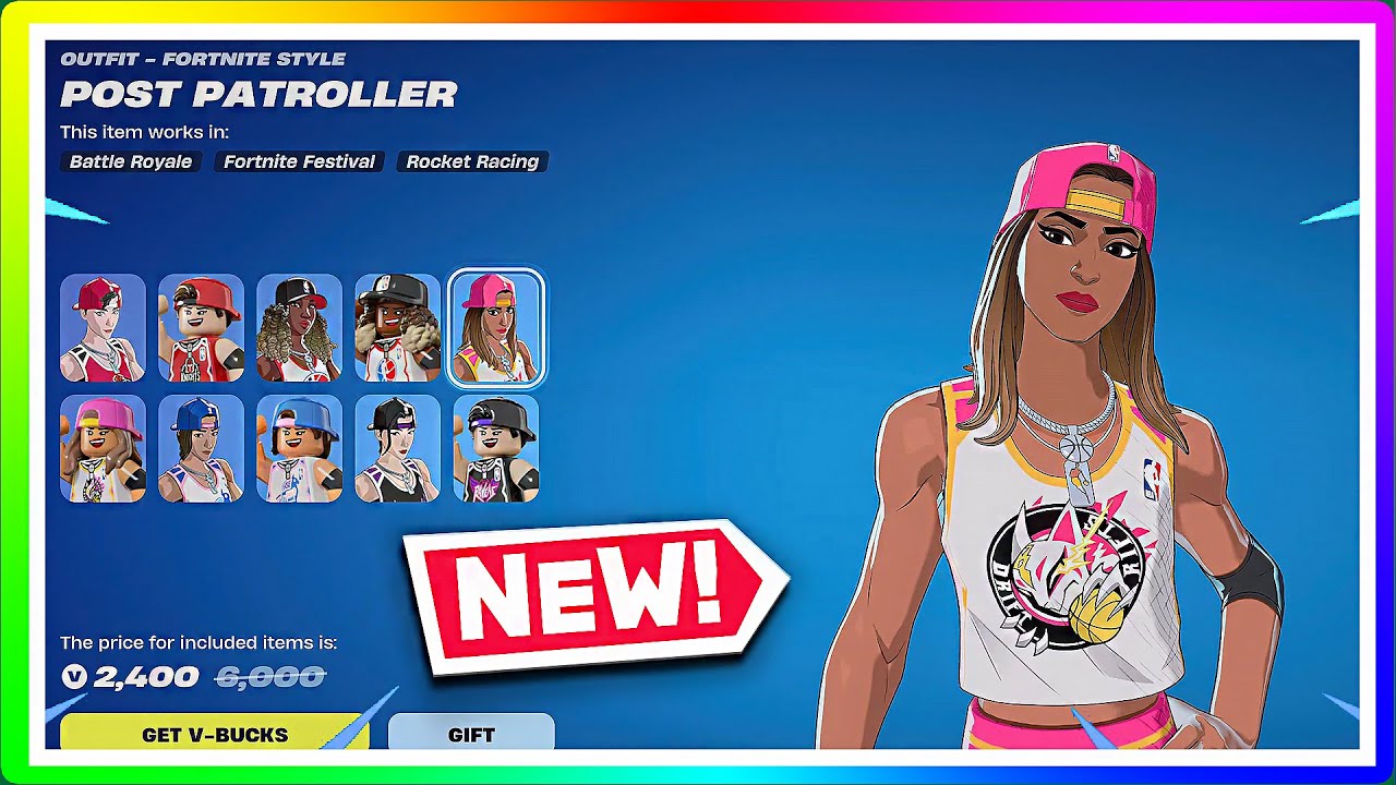 Fortnite Shop *NEW* Blacktop Challengers, Rebels, & Ballers Gear Bundle! ⛅ April 29, 2024 - YouTube