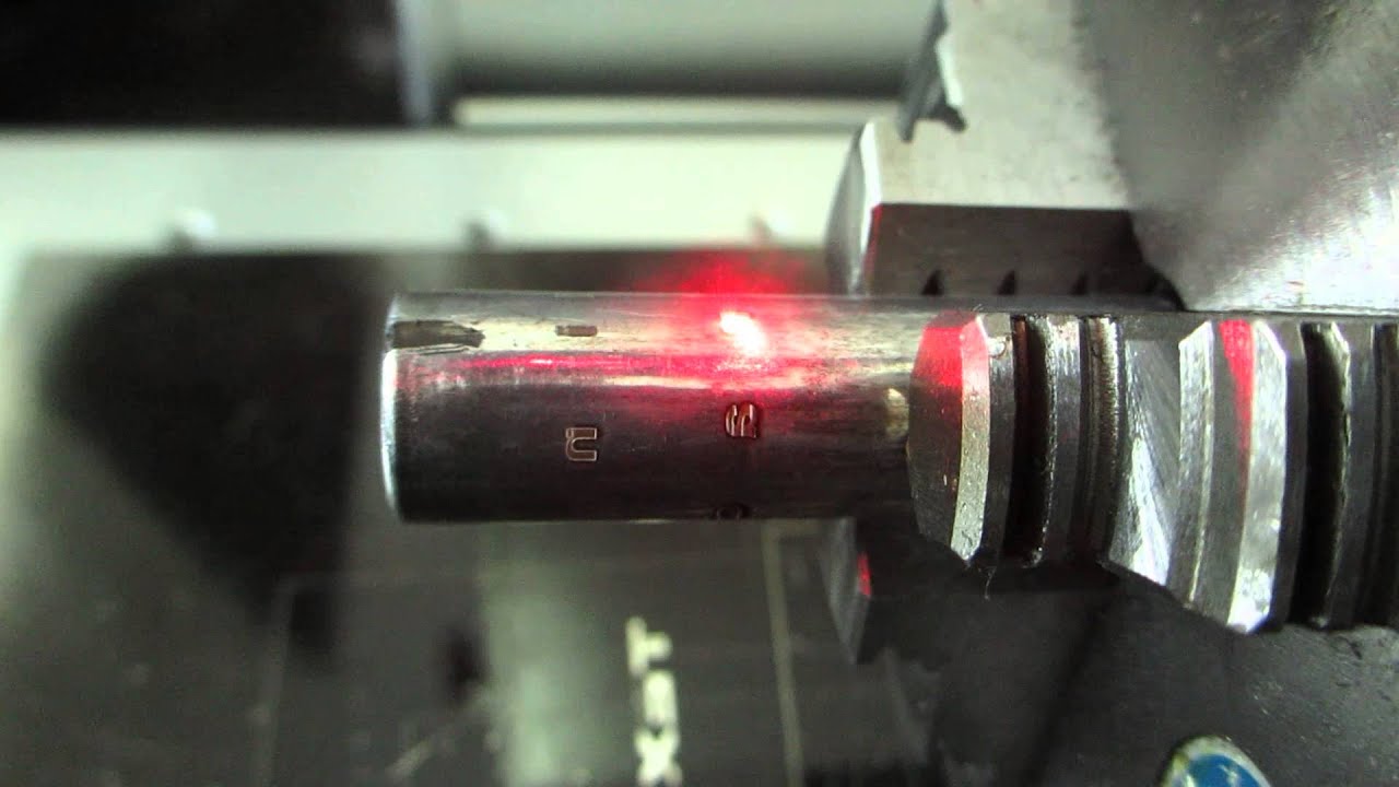 fiber test 2, fiber rotary marking, fiber marking with rotary, Flash ...