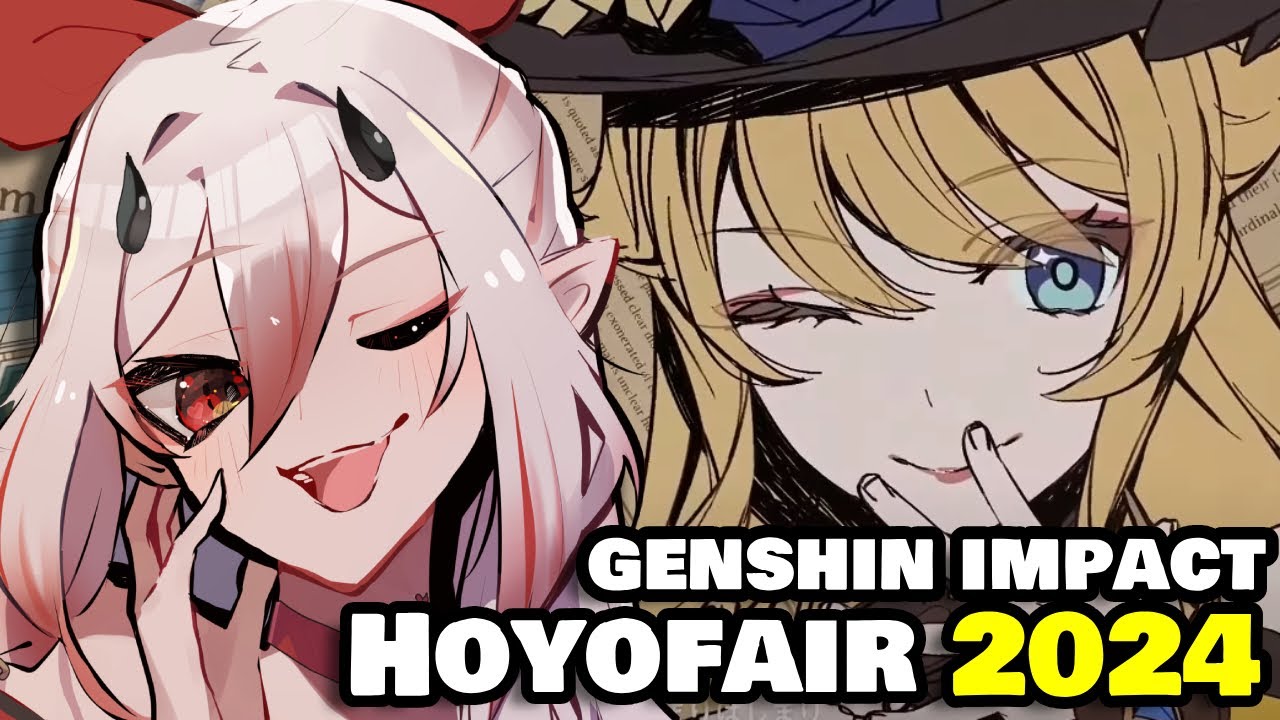 BEST ONE YET | HoYoFair 2024 Livestream New Year Genshin Impact Fan Art ...