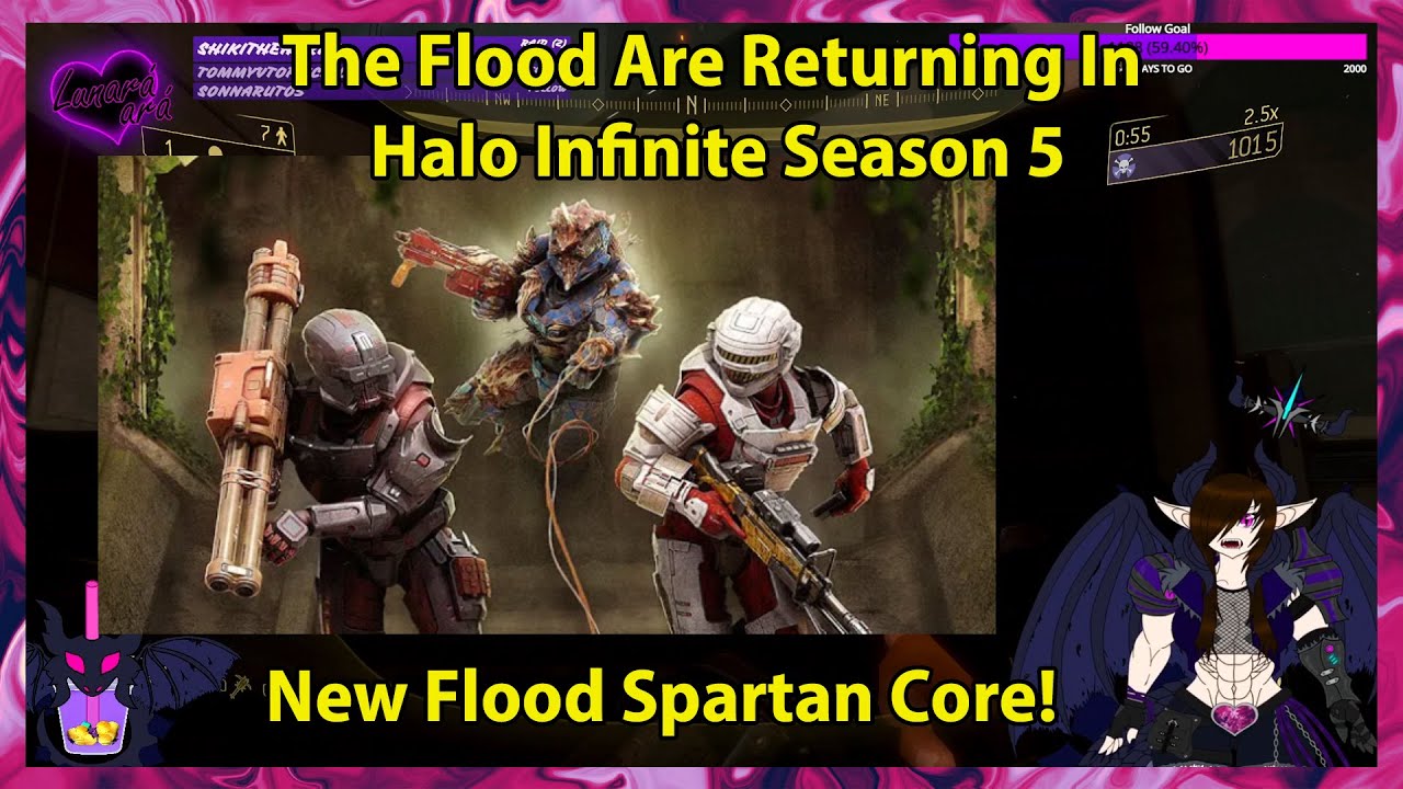 The Flood Are Returning In Halo Infinite Season 5 ( New Flood Spartan ...