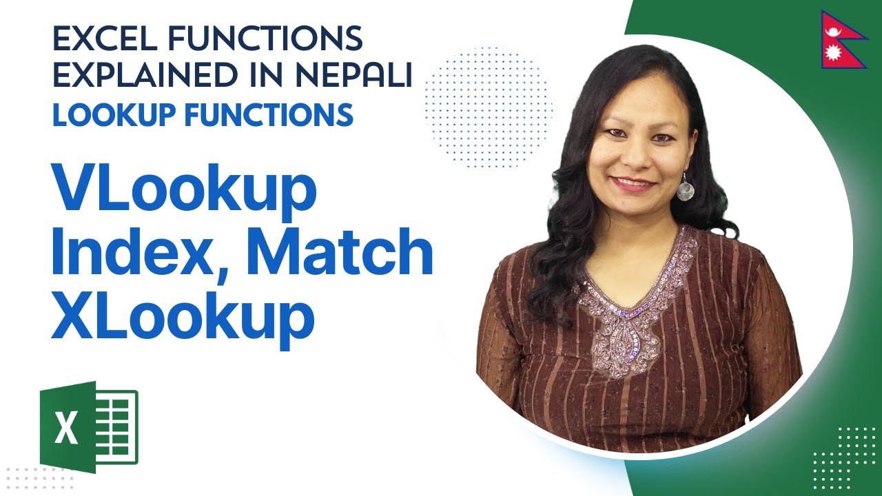 Lookup Functions in Nepali | VLookup | Index Match | XLookup - YouTube