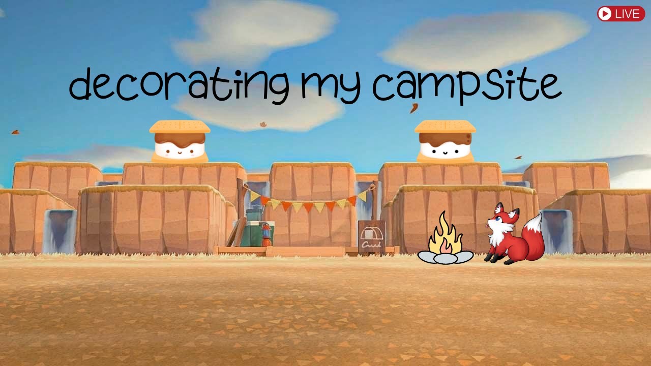 🔴campsite work! | Animal Crossing: New Horizons - YouTube