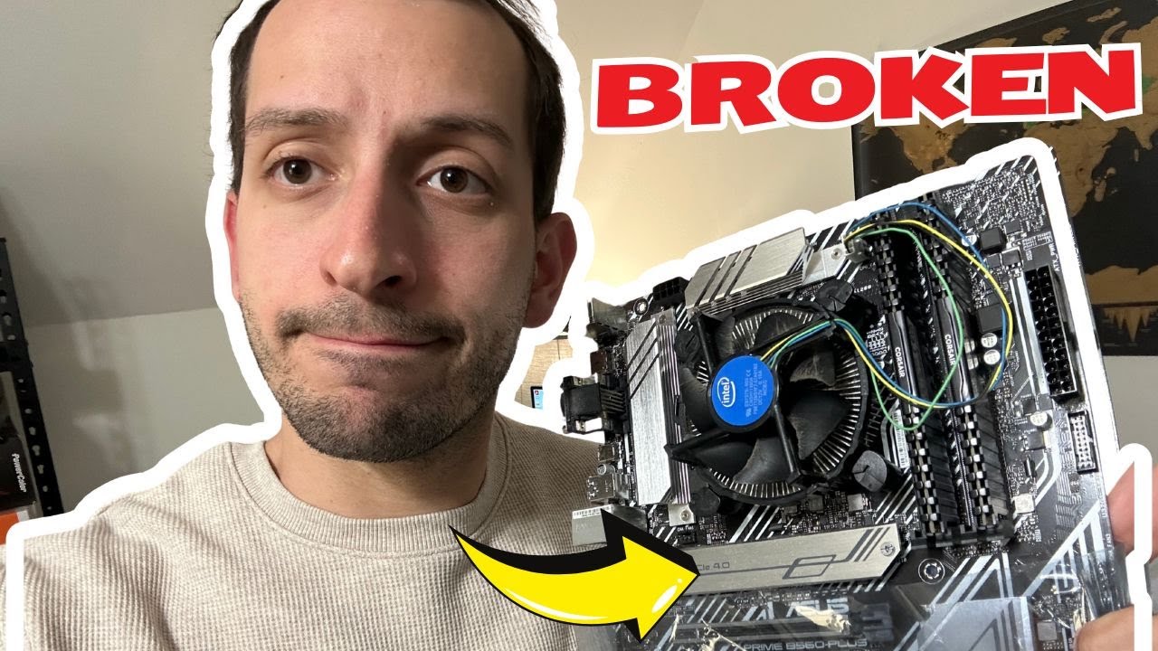 I bought broken PC parts... | PC Flipping Episode #12 - YouTube