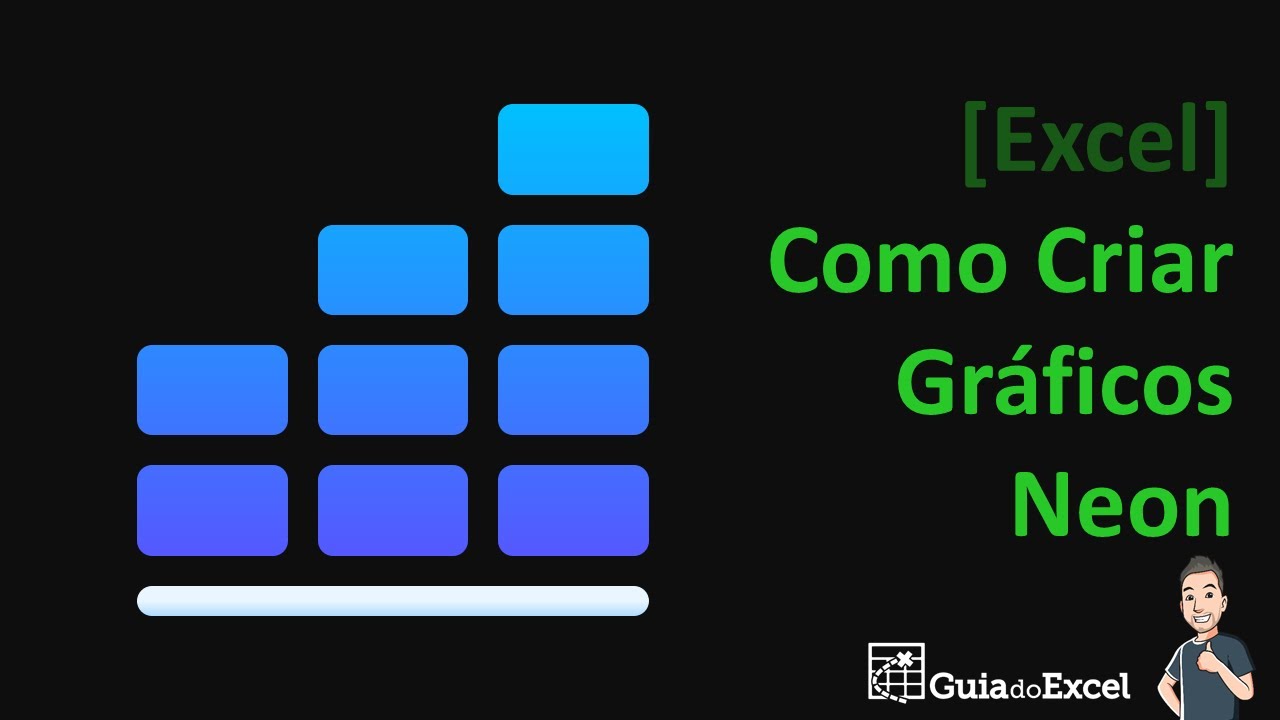 [Excel] Como Criar Gráfico Neon - YouTube