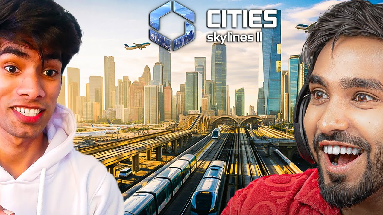 Upgrading Our Big Town into MODERN CITY With Techno Gamerz - YouTube