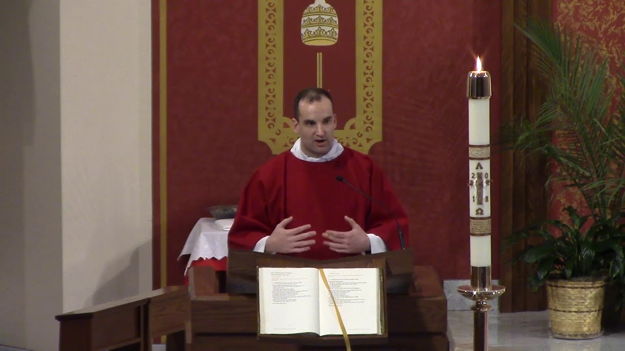 Pentecost Sunday (Year B) - Deacon Matt Cannon - YouTube