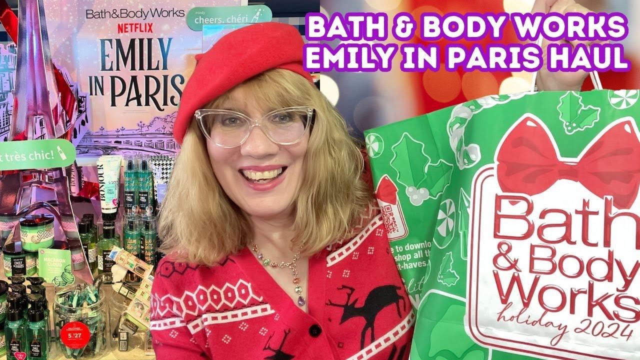 Bath & Body Works Emily In Paris Haul - YouTube