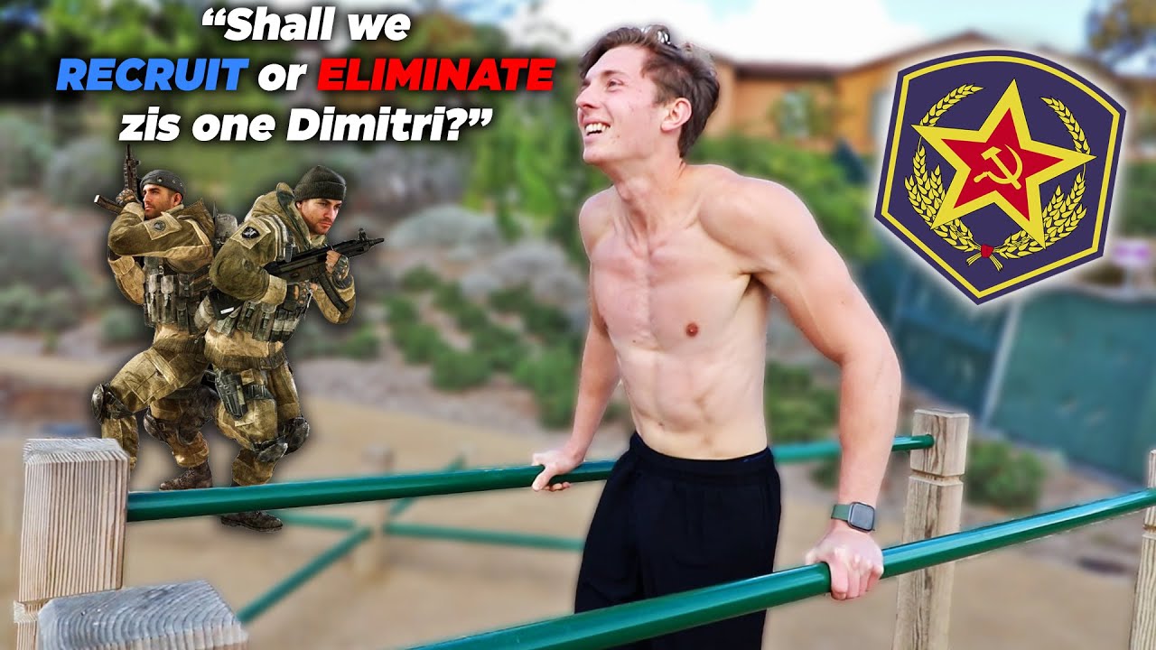 Skinny American Tries The Russian Army Fitness Test (I almost passed ...