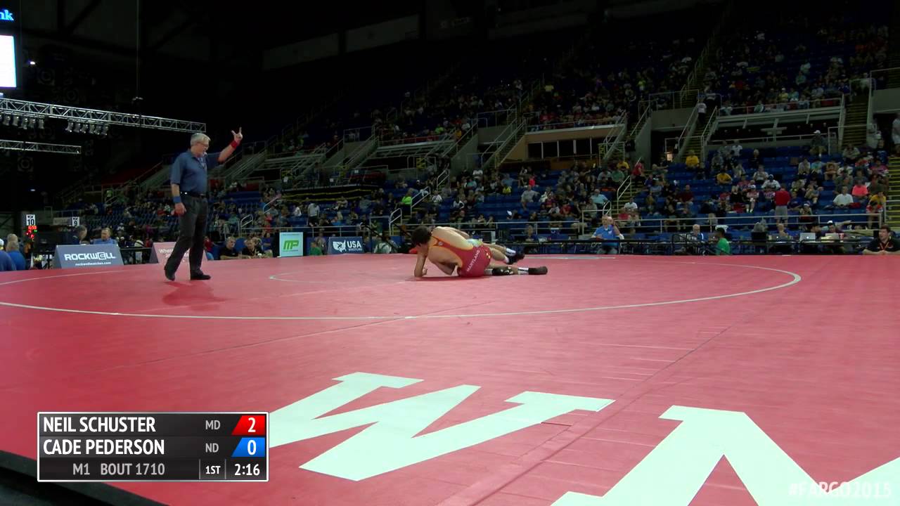 152 Cons. Round 4 - Cade Pederson (North Dakota) vs. Neil Schuster ...